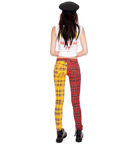 Tripp Nyc Split Jeans Dolls Kill