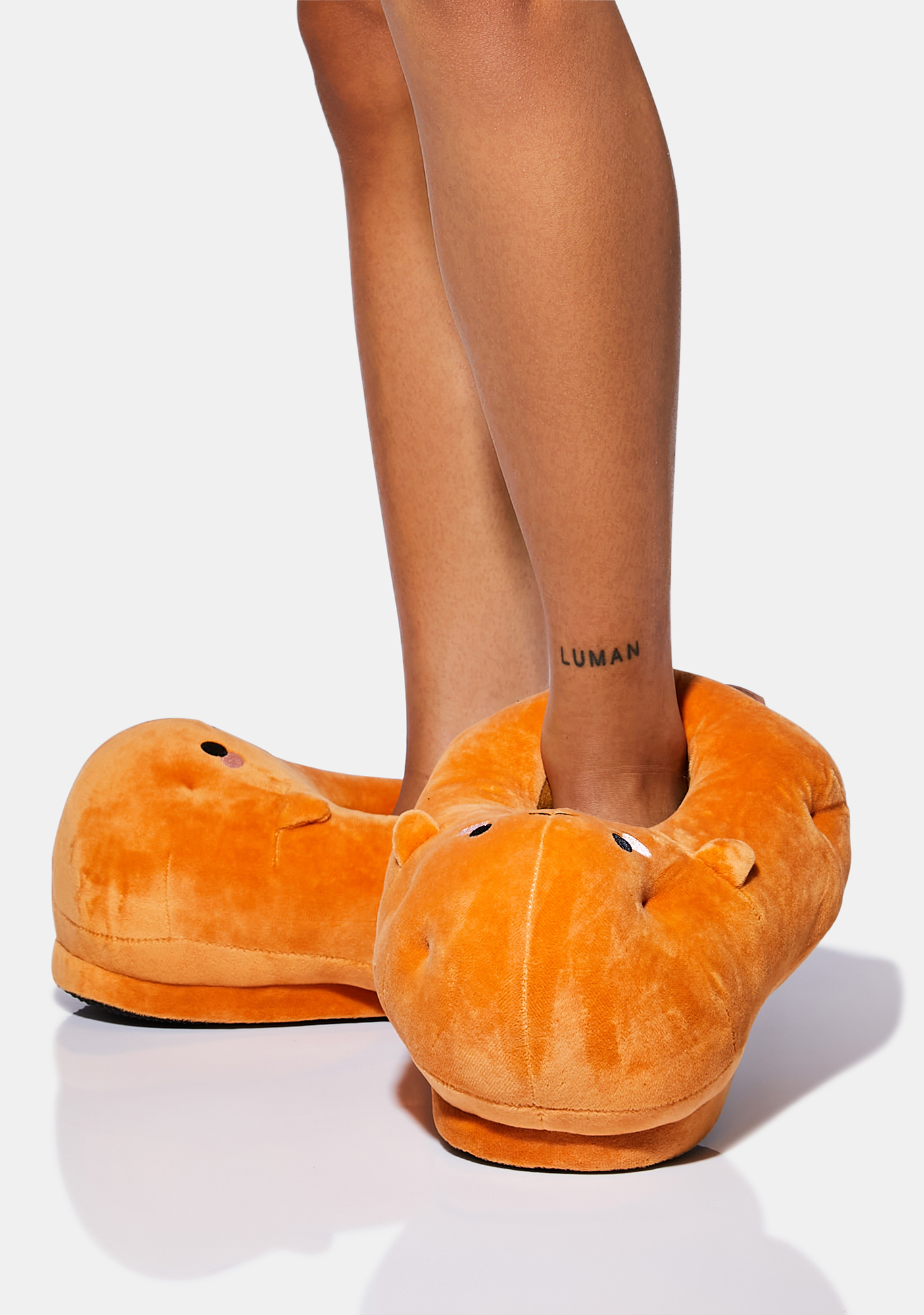 Smoko Tayto Potato USB Heated Slippers | Dolls Kill