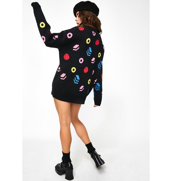 Lazy Oaf Take All Sorts Knit Jumper | Dolls Kill Lazy Oaf Take All Sorts Knit Jumper | Dolls Kill