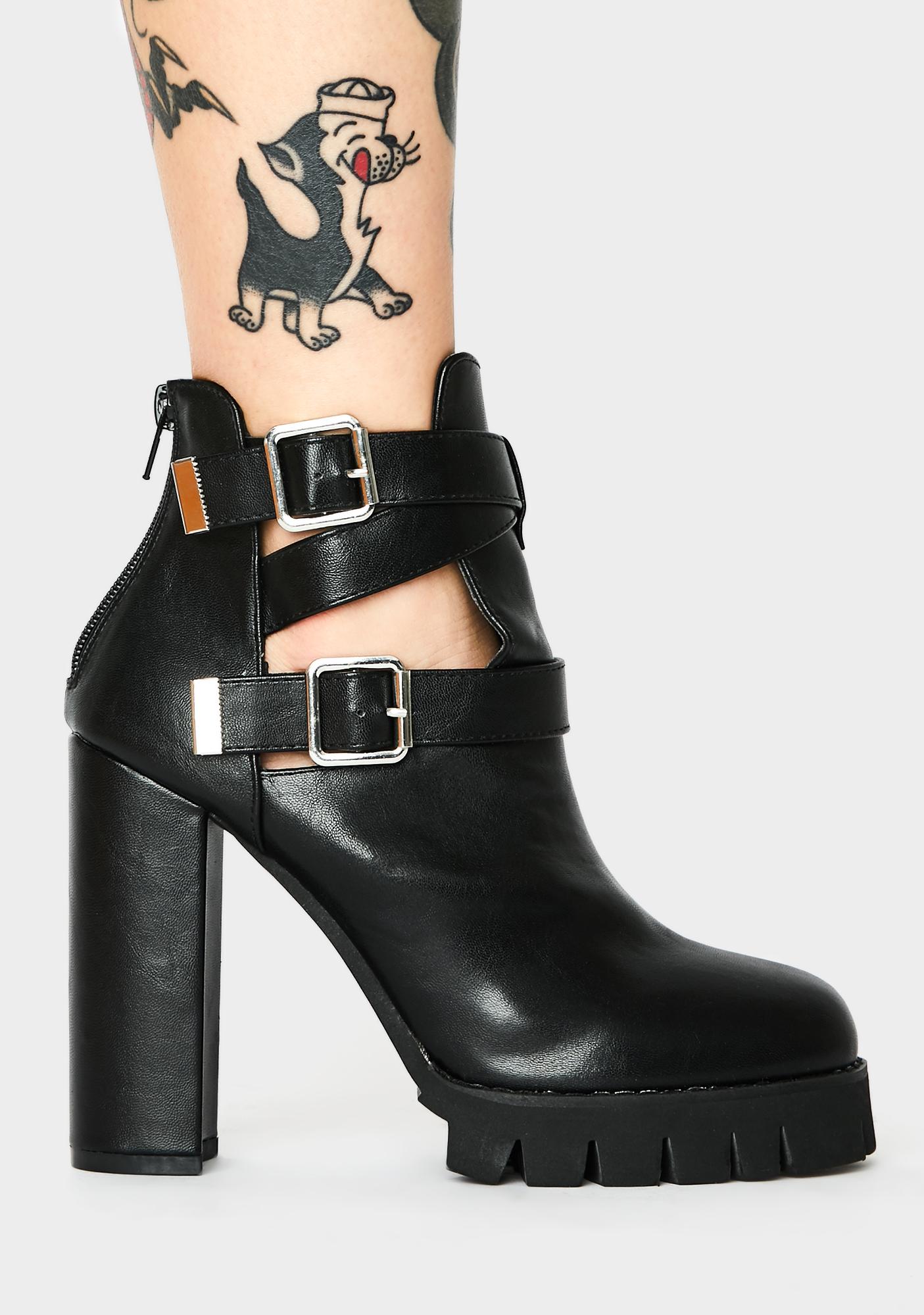 Public Desire Eleanor Ankle Boots | Dolls Kill