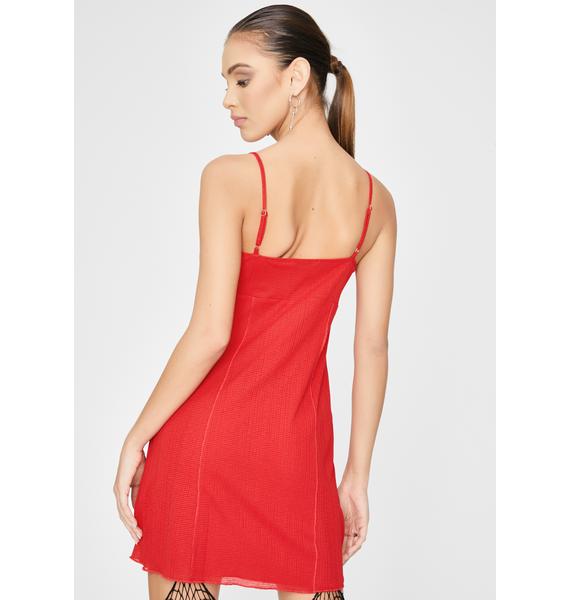 Twiin Rally Mesh Mini Dress | Dolls Kill