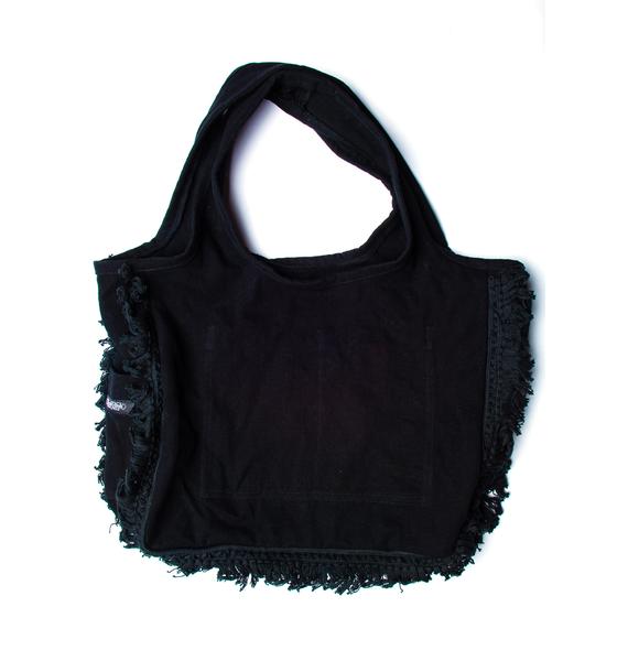 Lauren Moshi Skull Miley Fringe Tote Bag | Dolls Kill